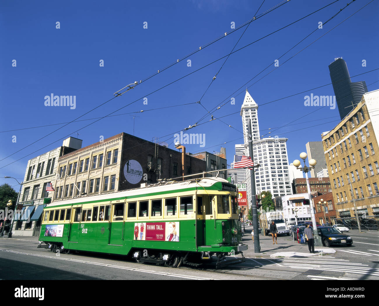 Seattle tram hi-res stock photography and images - Alamy