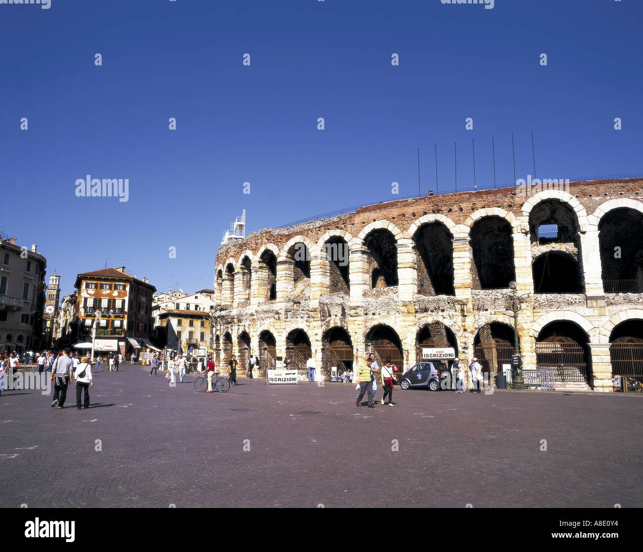 Roman arena Verona, Italy Stock Photo - Alamy