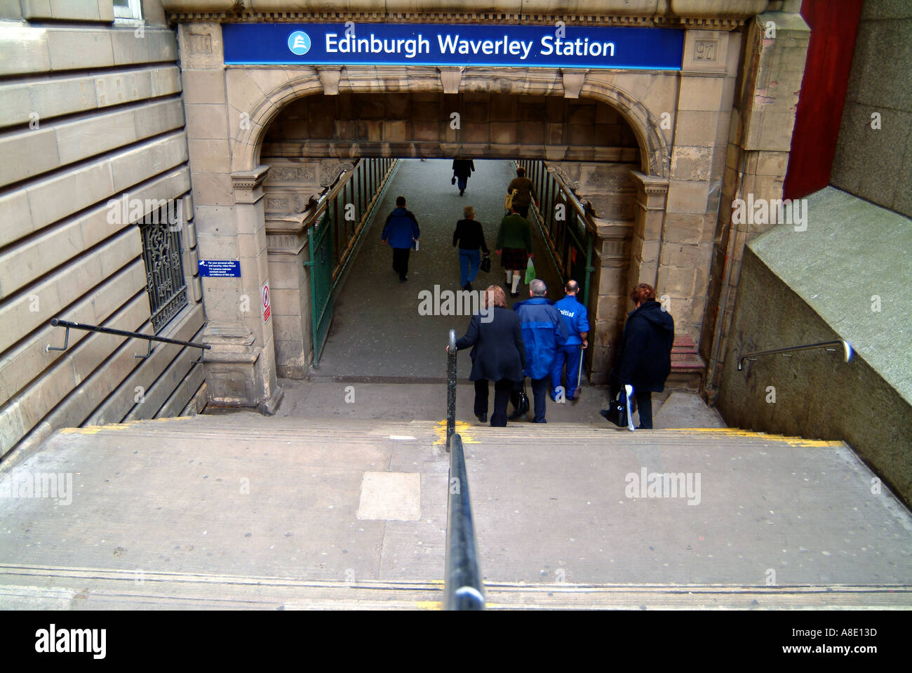 Waverley steps hi-res stock photography and images - Alamy