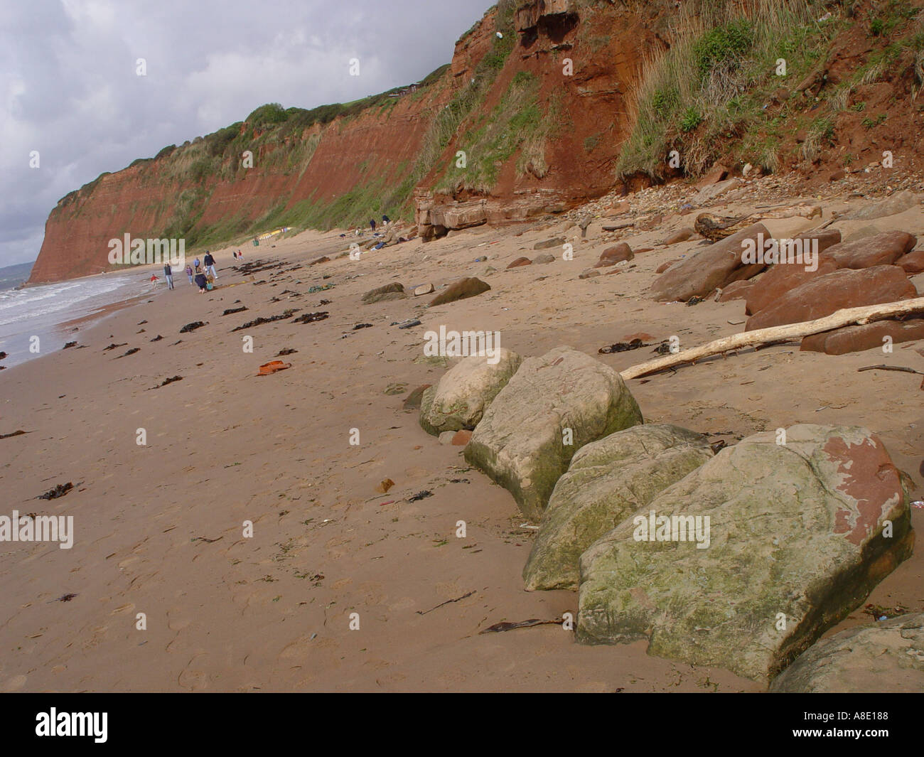 Sandy bay exmouth devon hi-res stock photography and images - Alamy