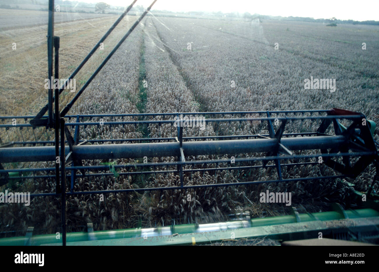 Inside combine harvester hi-res stock photography and images - Alamy