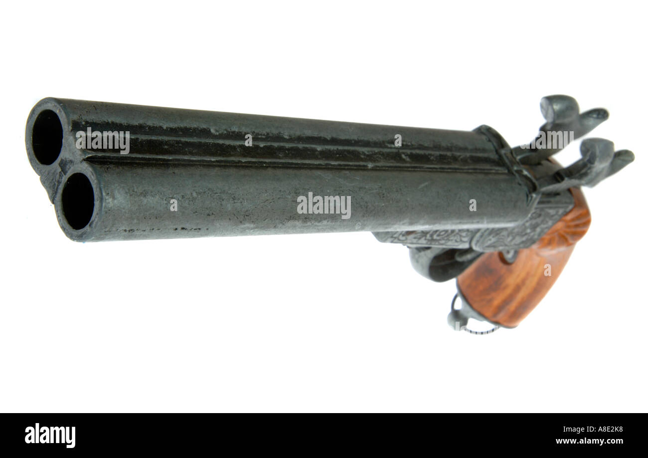 Antique pistol gun Stock Photo - Alamy