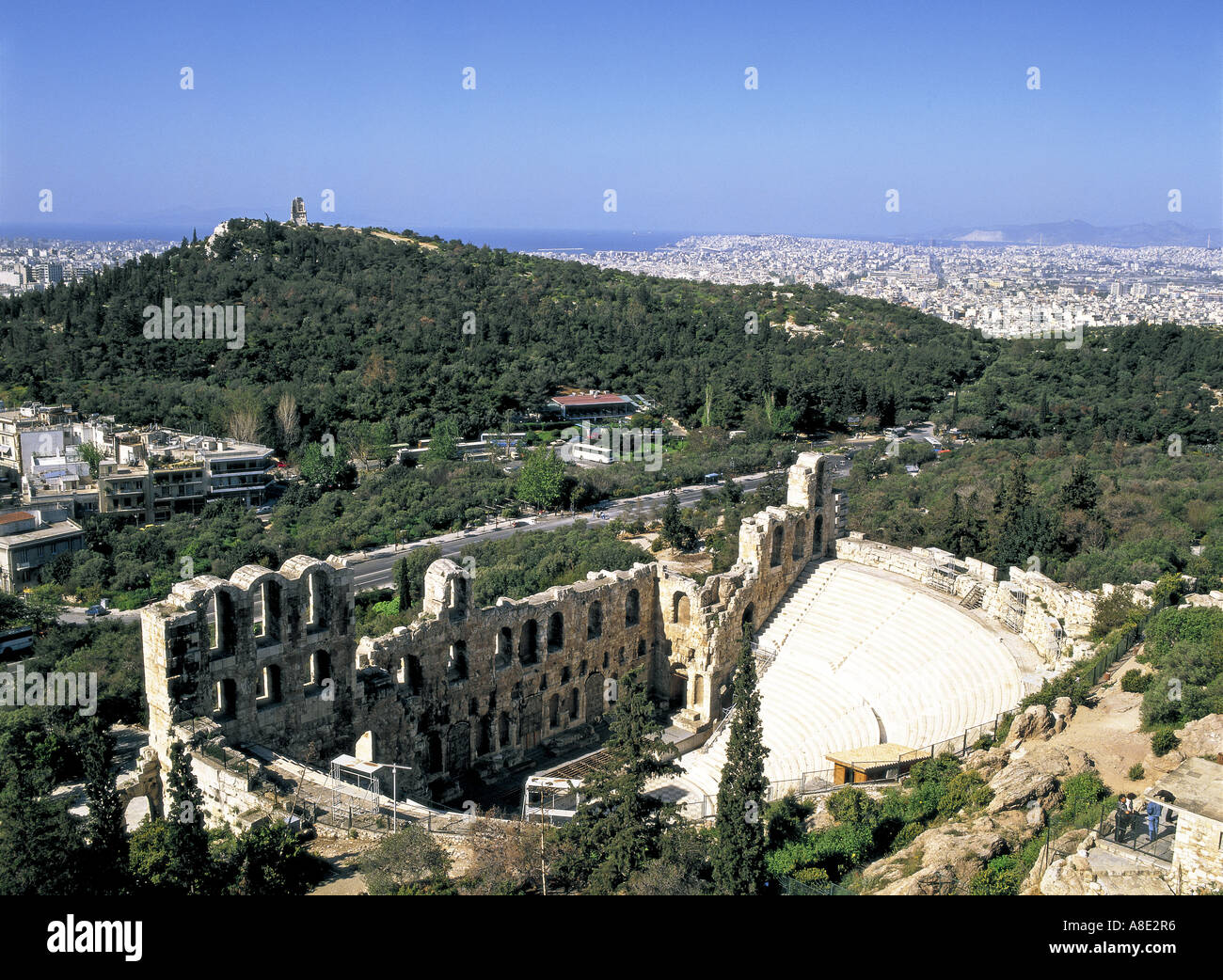 Greek play amphitheater hi-res stock photography and images - Alamy