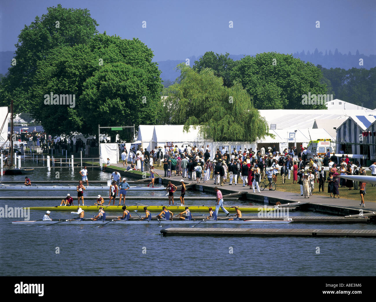 Henley Royal Regatta, Henley on Thames Oxfordshire, England UK Stock ...