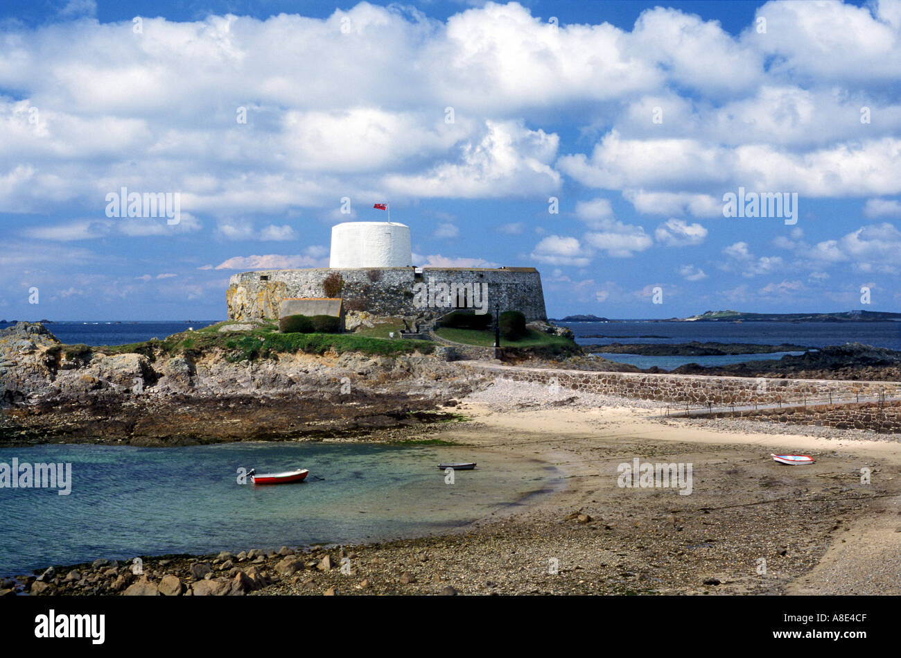 Fort Gray Maritime Museum Guernsey Channel Islands British Isles UK ...