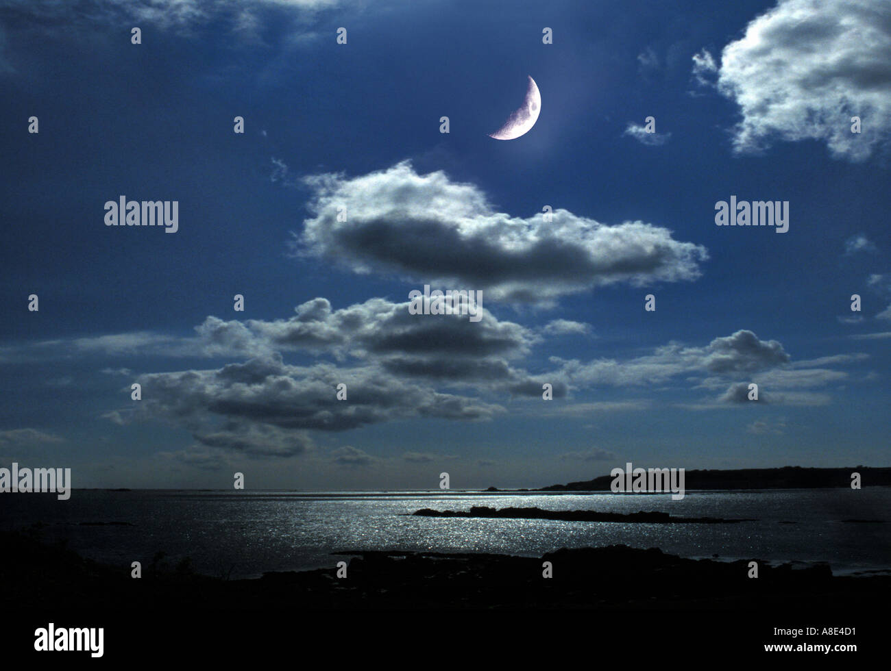 Guernsey channel islands night hi-res stock photography and images - Alamy