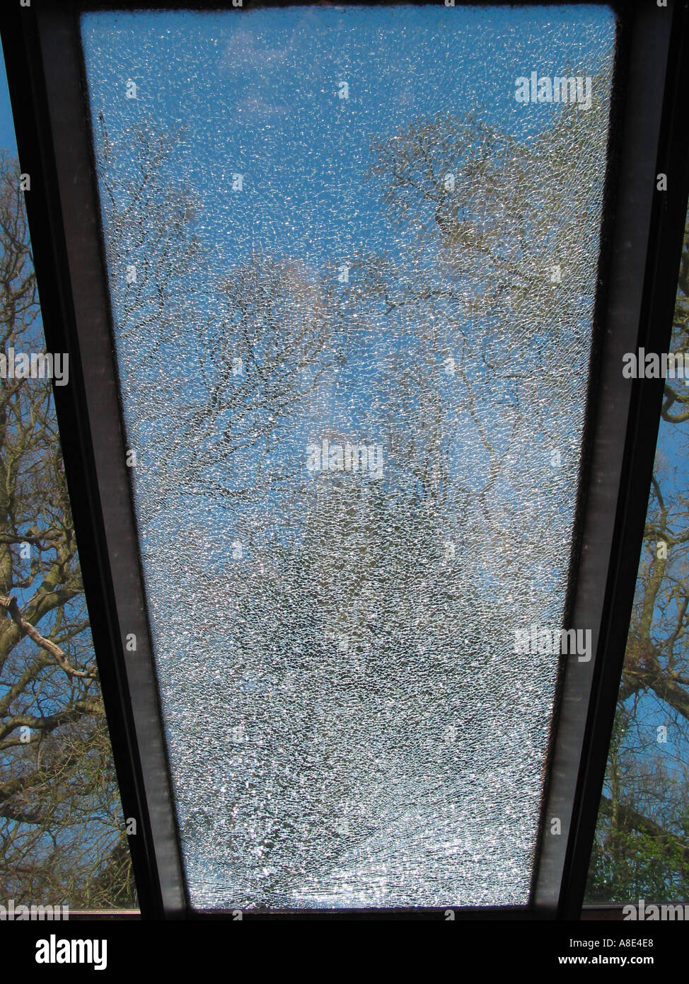 Breaking through glass hi-res stock photography and images - Alamy
