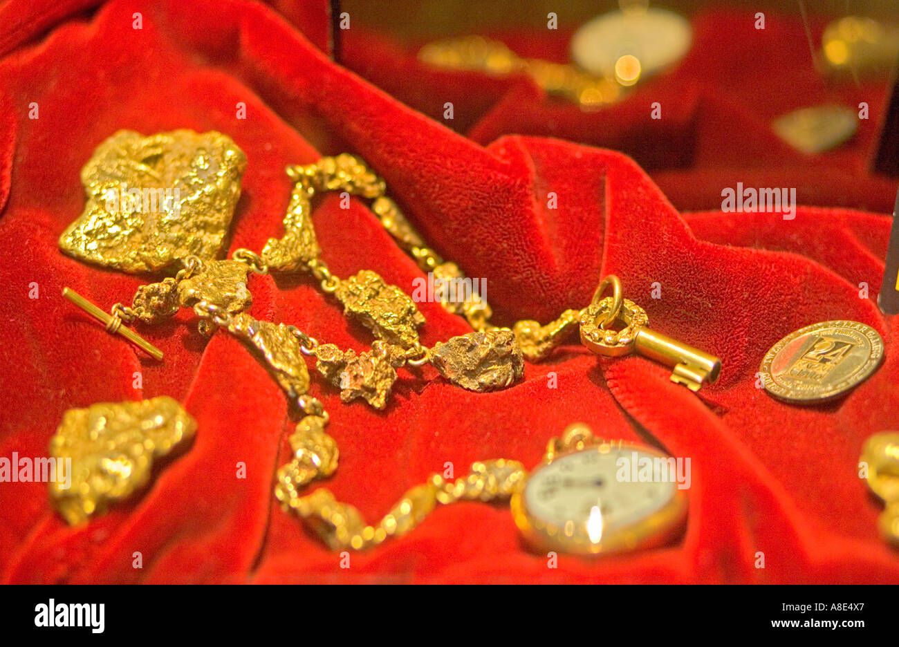 Alaskan gold nugget nuggets exhibits hi-res stock photography and ...