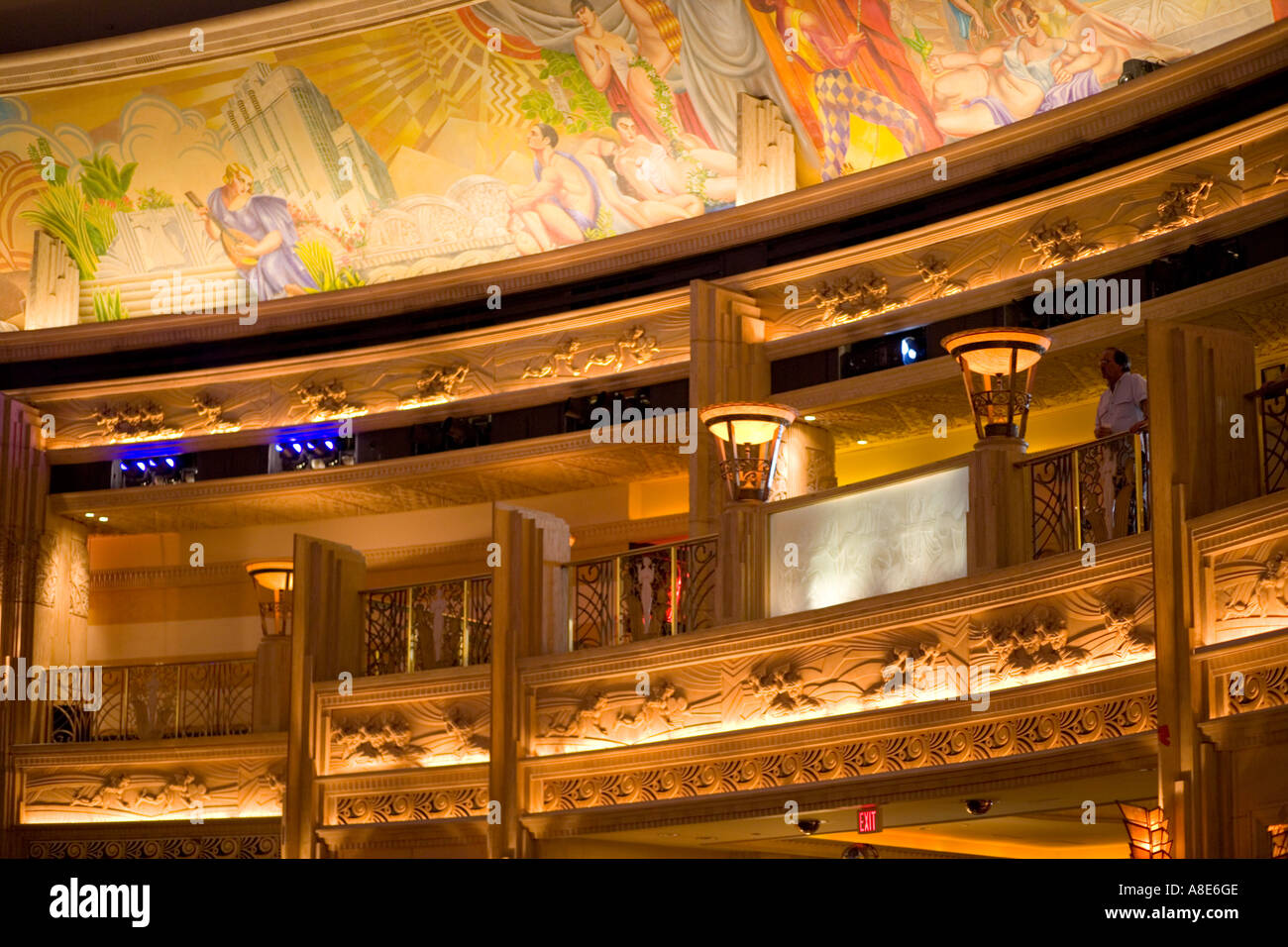 "Las Vegas" "Nevada" - "The MGM Hotel and Casino" interior. Exquisite ...
