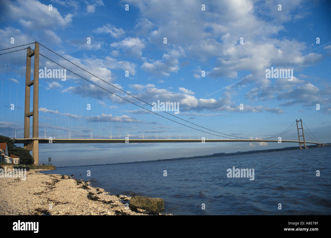 The Humber Bridge in England Stock Photo - Alamy