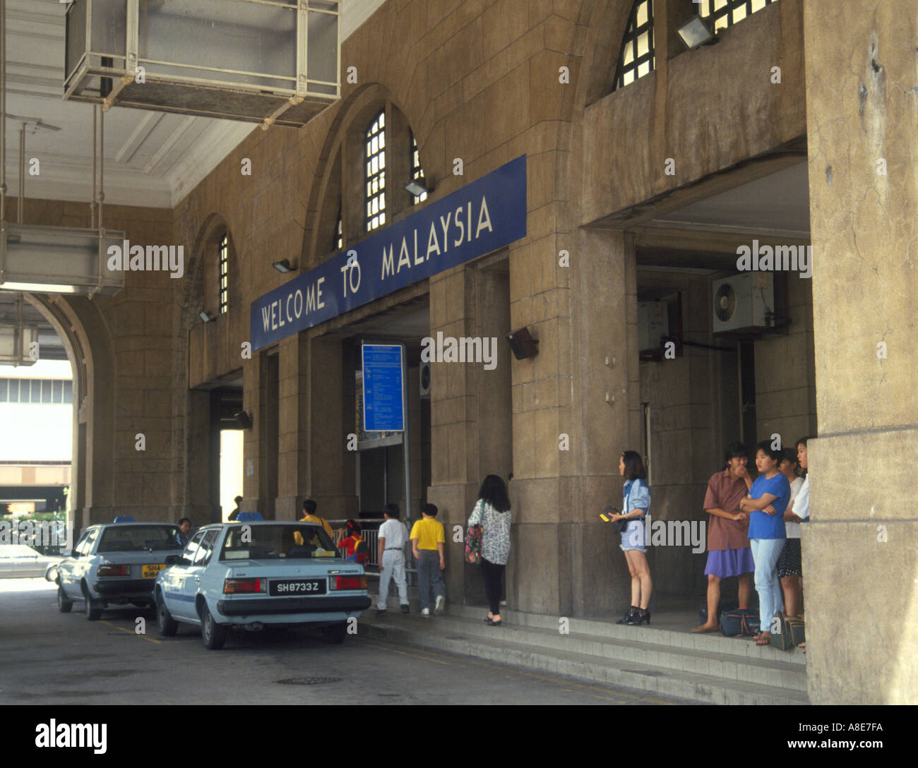 Singapore Railway Station entrance the land the station sits on still ...
