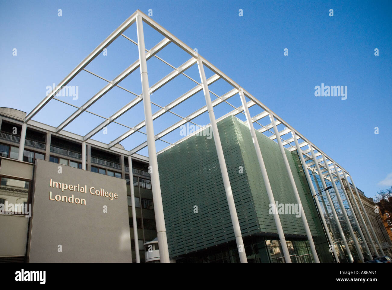 Imperial College London building new entrance and extension of building ...