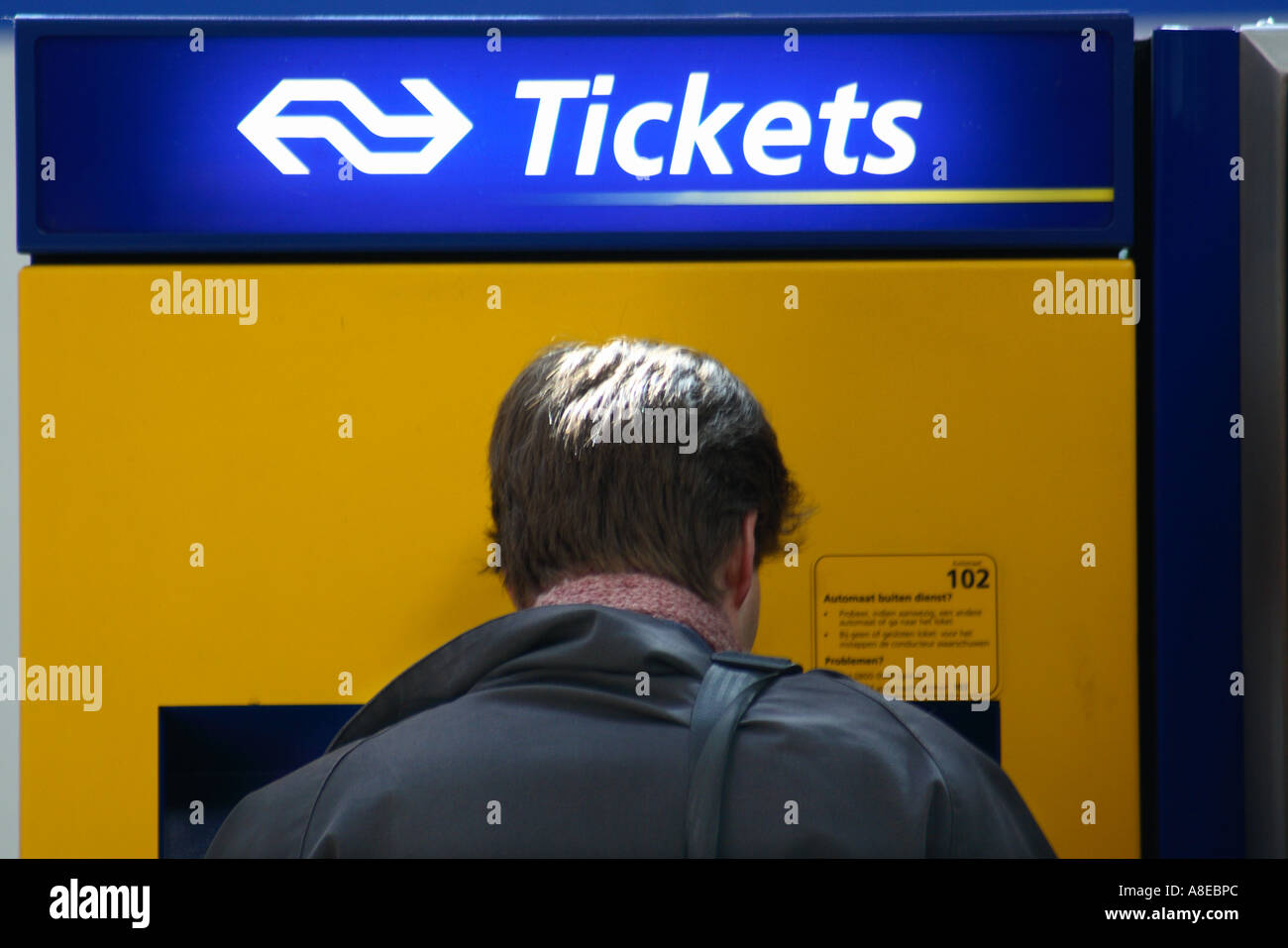Dutch train ticket machine hi-res stock photography and images - Alamy