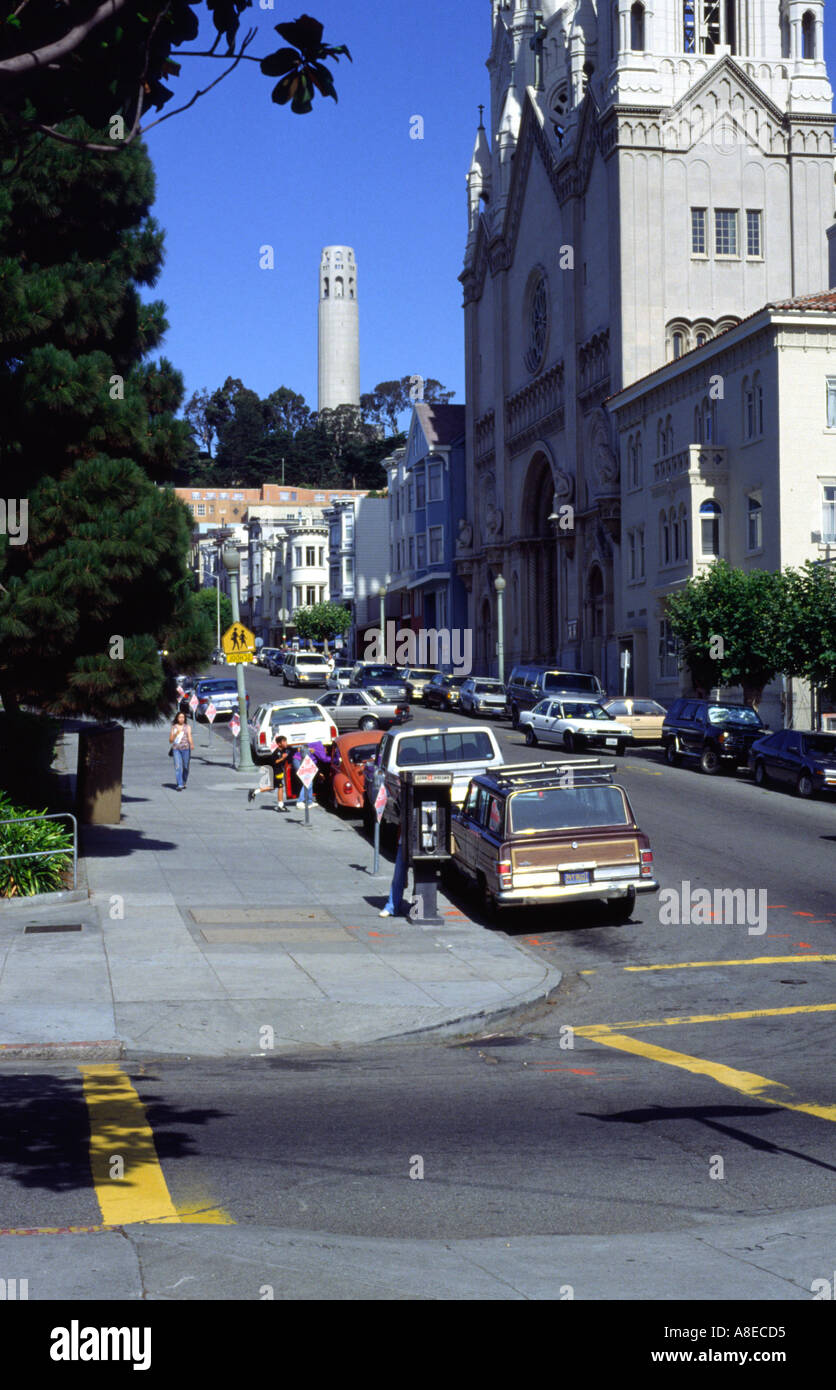 Berkeley california street view hi-res stock photography and images - Alamy