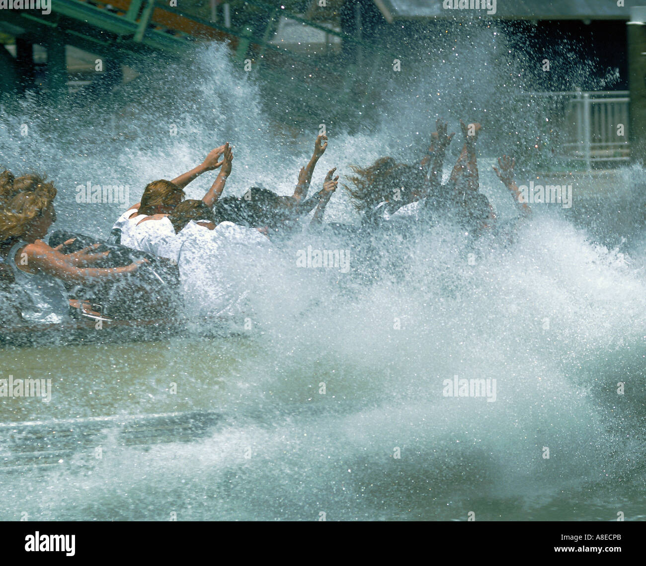 Six Flags Magic Mountain Tidal Wave