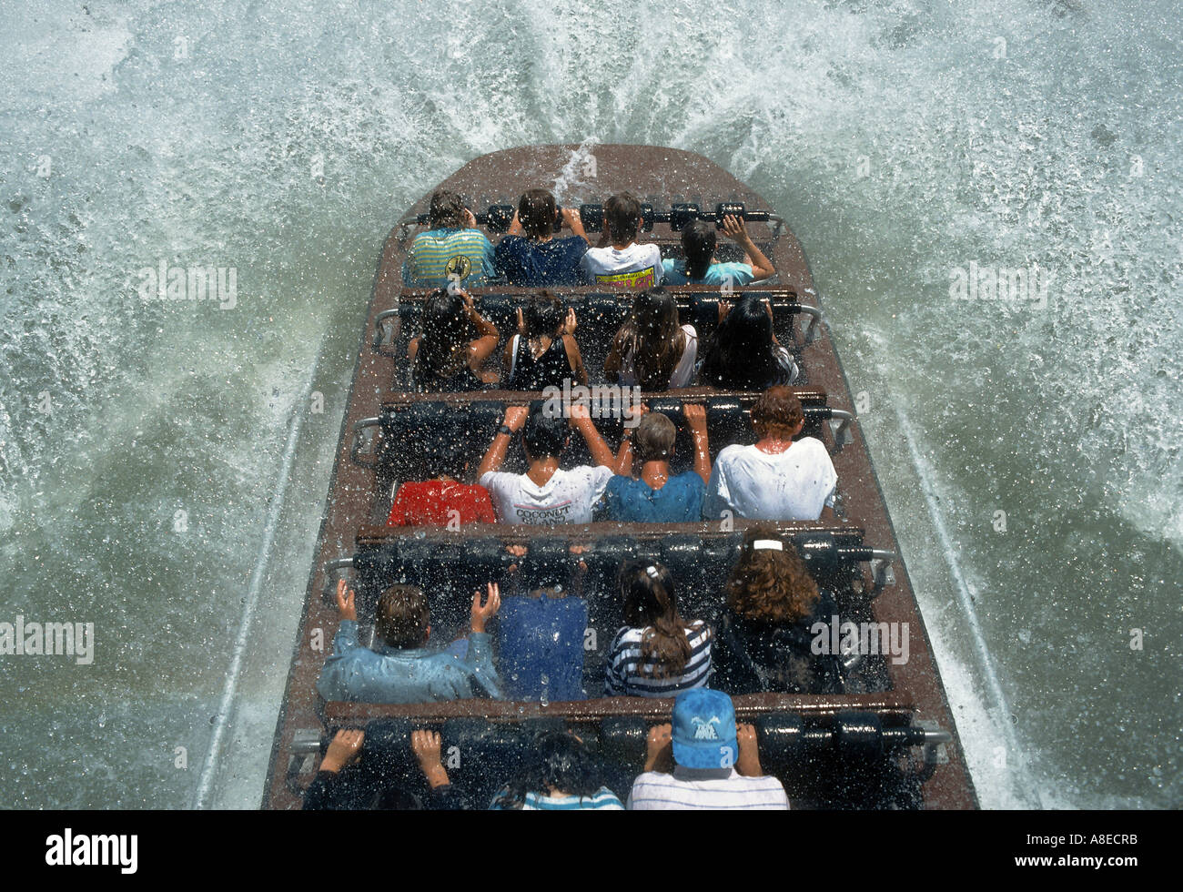 Tidalwave at Six Flags Magic Mountain in Valencia, California - a ride ...