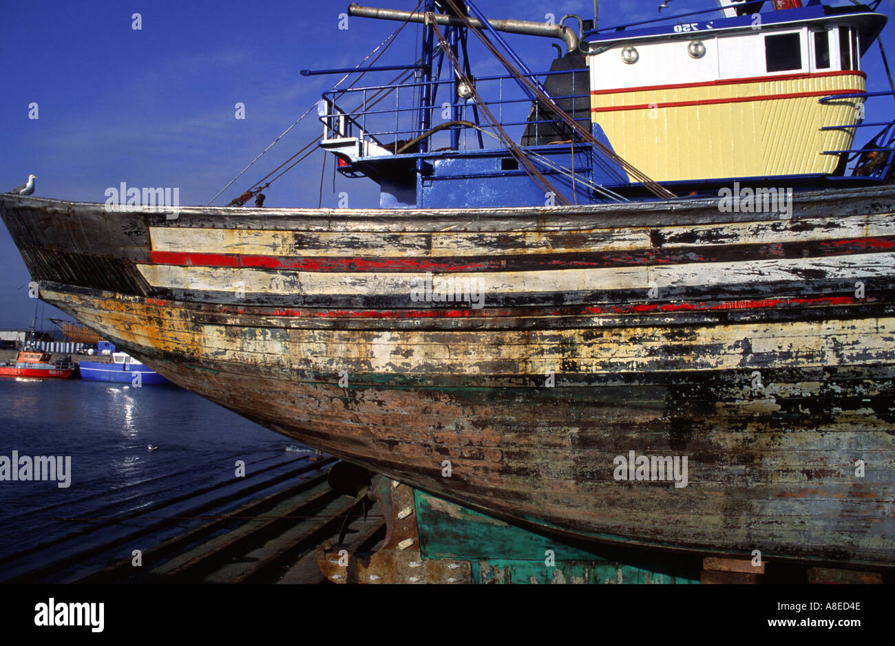 Shipyard in Essaouira Morocco Africa Stock Photo - Alamy