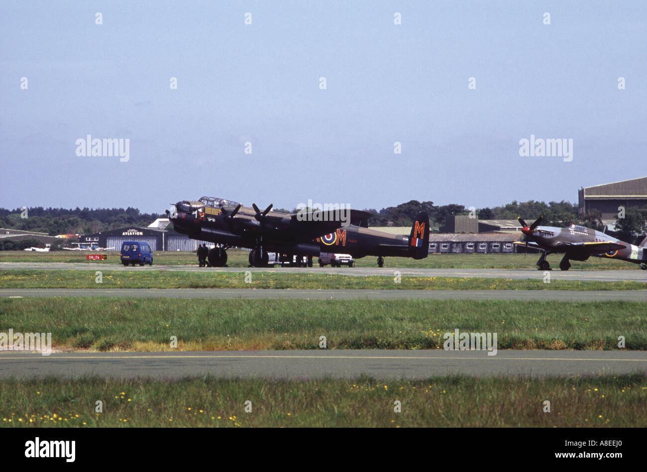Lancaster bomber ww2 pilot hi-res stock photography and images - Alamy