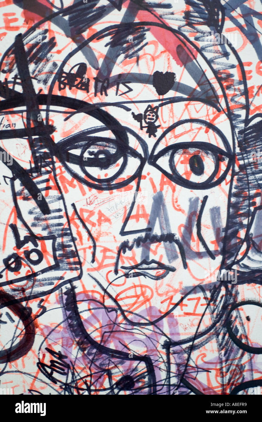 Graffiti lines hi-res stock photography and images - Alamy