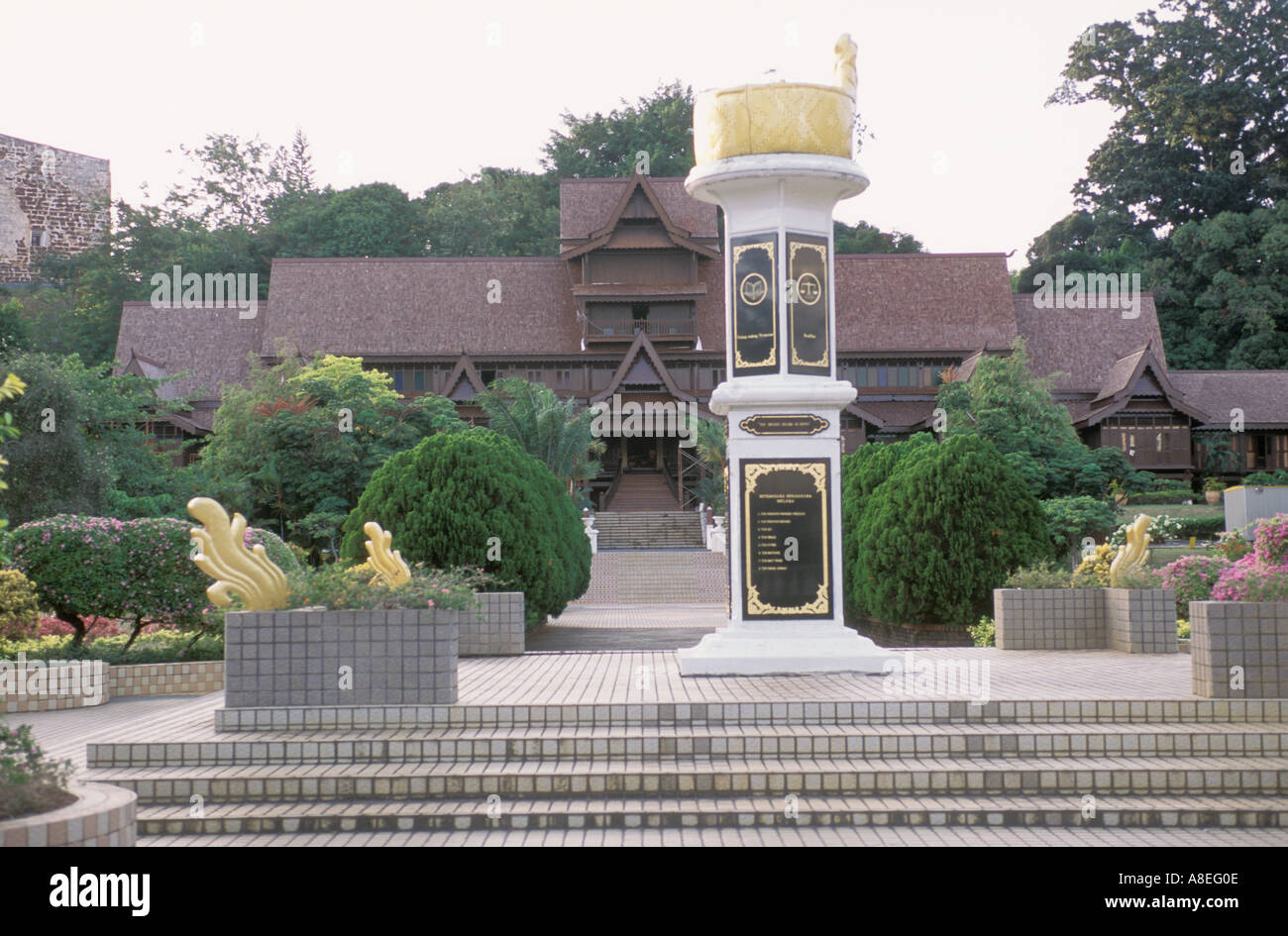 Malaysia Melaka Malacca Sultanate Palace Stock Photo - Alamy