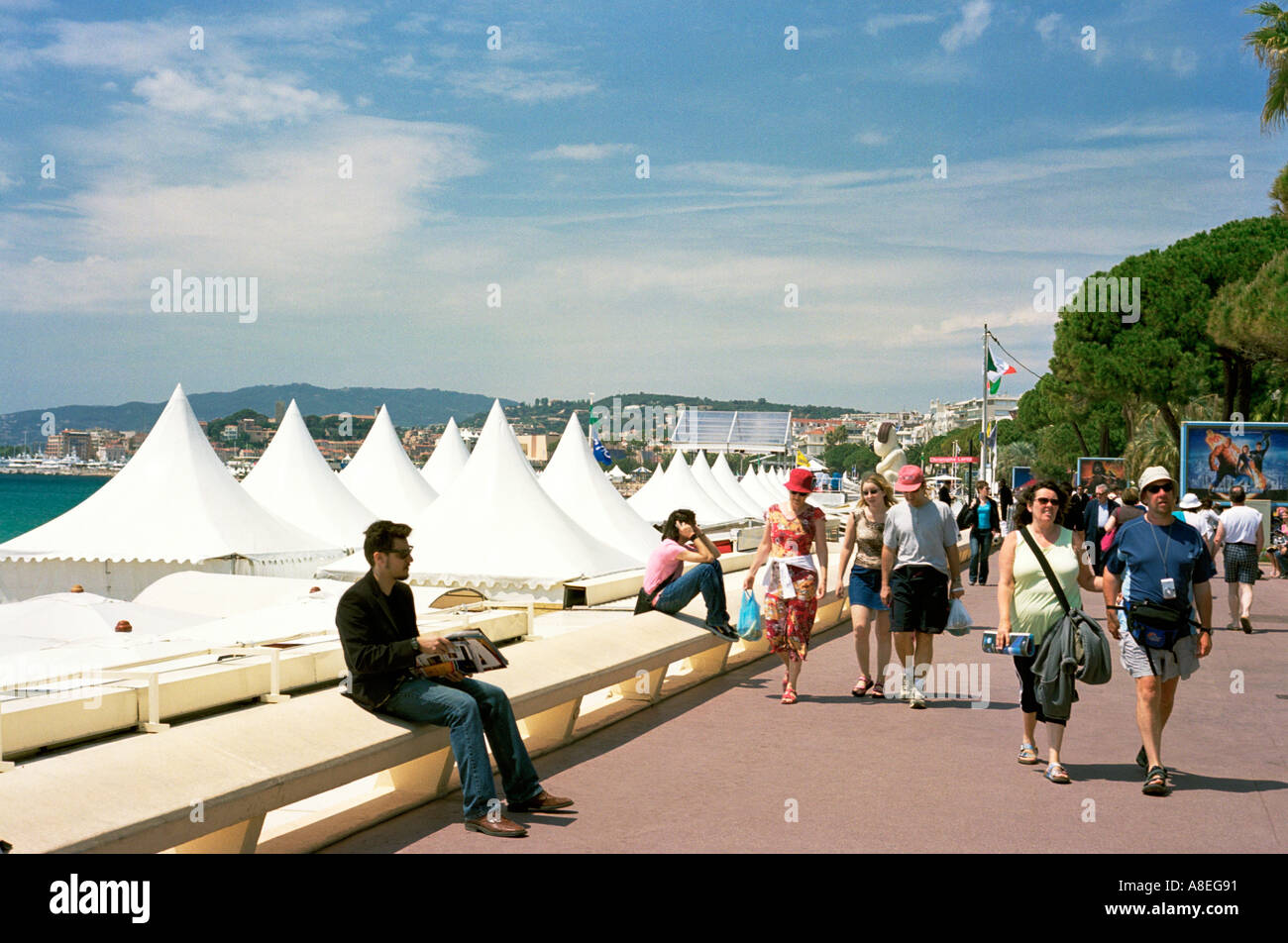 During cannes film festival beach hi-res stock photography and images ...
