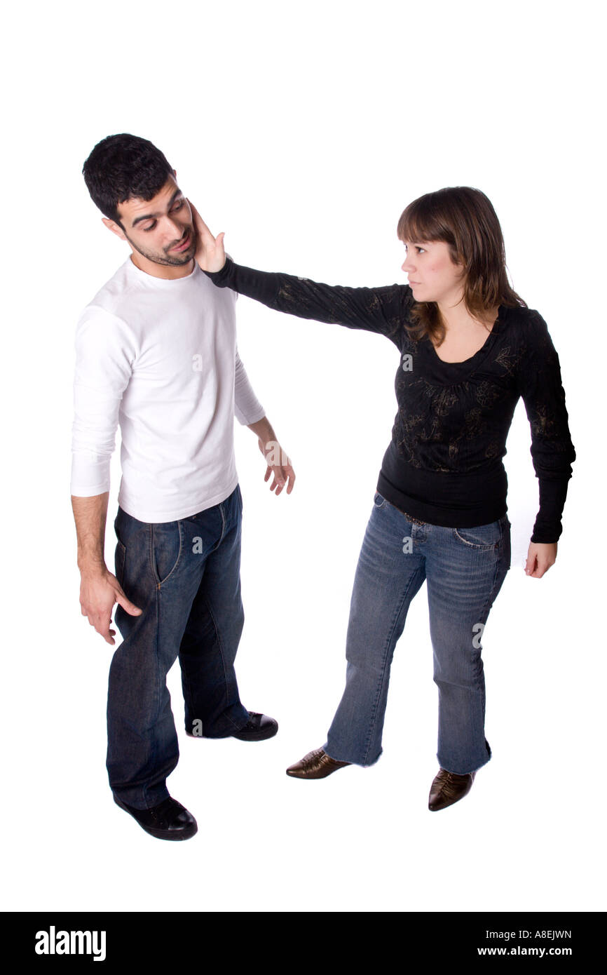 Slap in face hi-res stock photography and images - Alamy