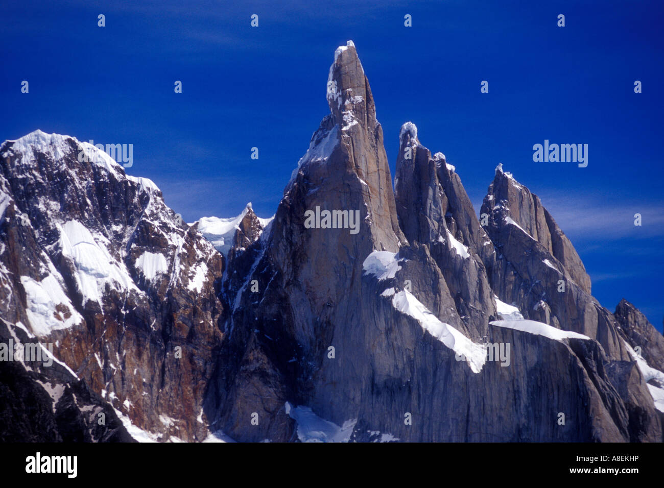 Cerro Torre (3102m). Magnificent Granite Spire in the Southern Andean ...
