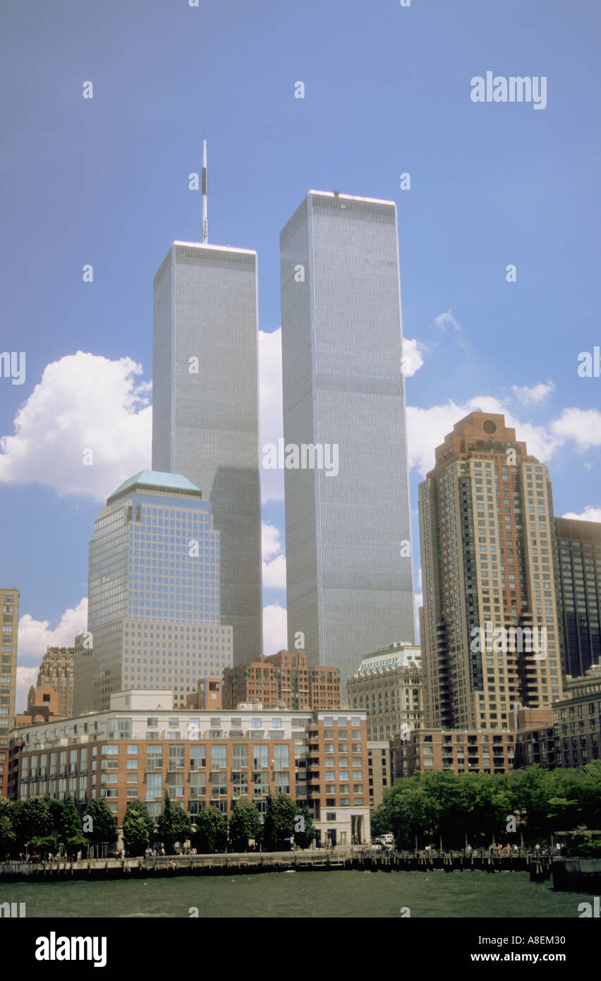 Twin towers new york hi-res stock photography and images - Alamy