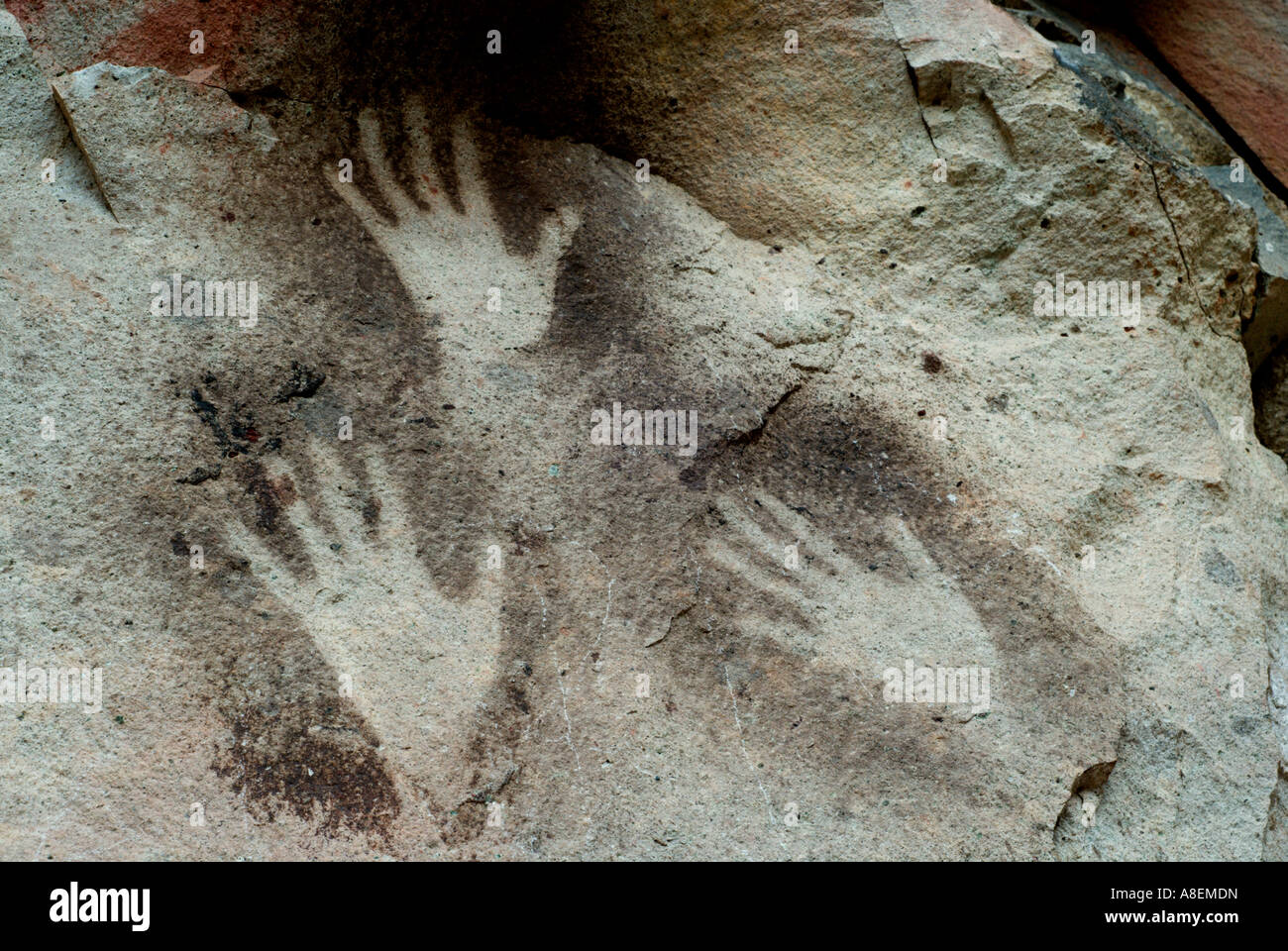 Ancient Hands, Stencil Paintings, Rio Pinturas Canyon, Cave of the ...
