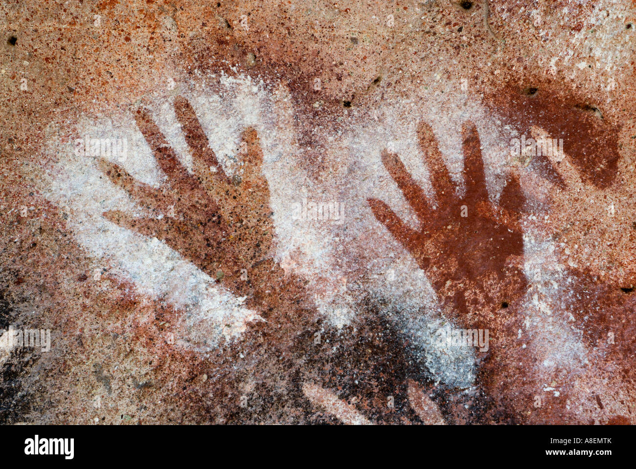 Ancient Hands, Stencil Paintings, Rio Pinturas Canyon, Cave of the ...