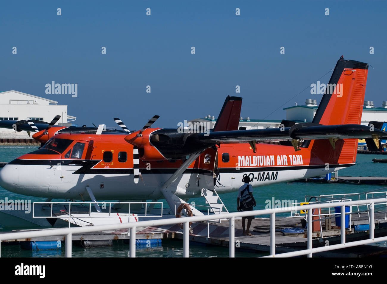 seaplane Male Maldives Stock Photo - Alamy