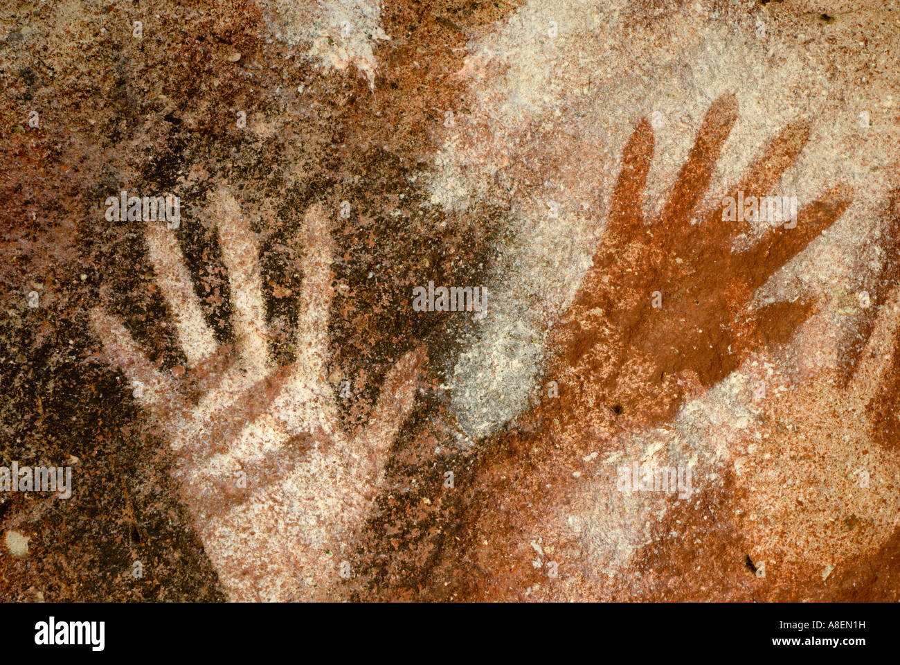 Ancient Hands, Stencil Paintings, Rio Pinturas Canyon, Cave of the ...