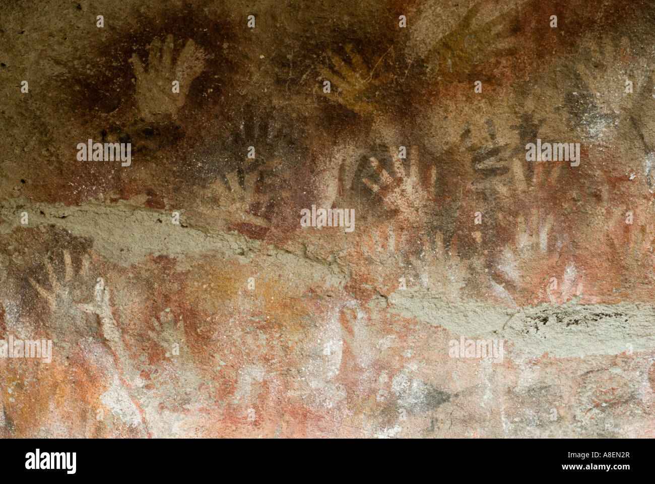Ancient Hands, Stencil Paintings, Rio Pinturas Canyon, Cave of the ...
