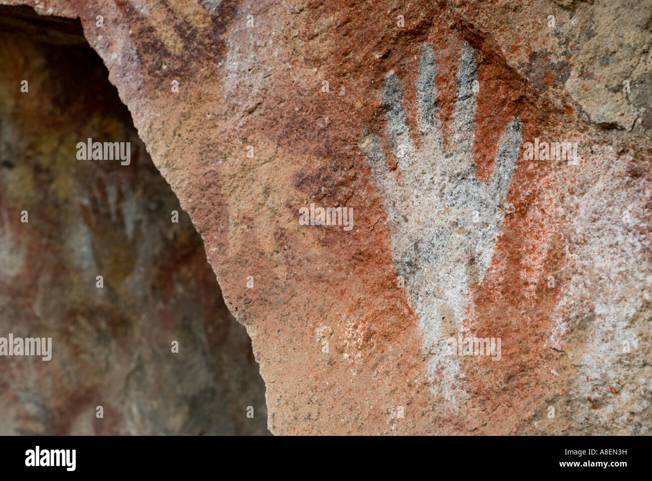 Ancient Hands, Stencil Paintings, Rio Pinturas Canyon, Cave of the ...
