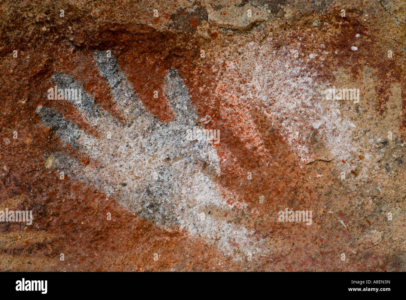 Ancient hands stencil paintings rio hi-res stock photography and images ...