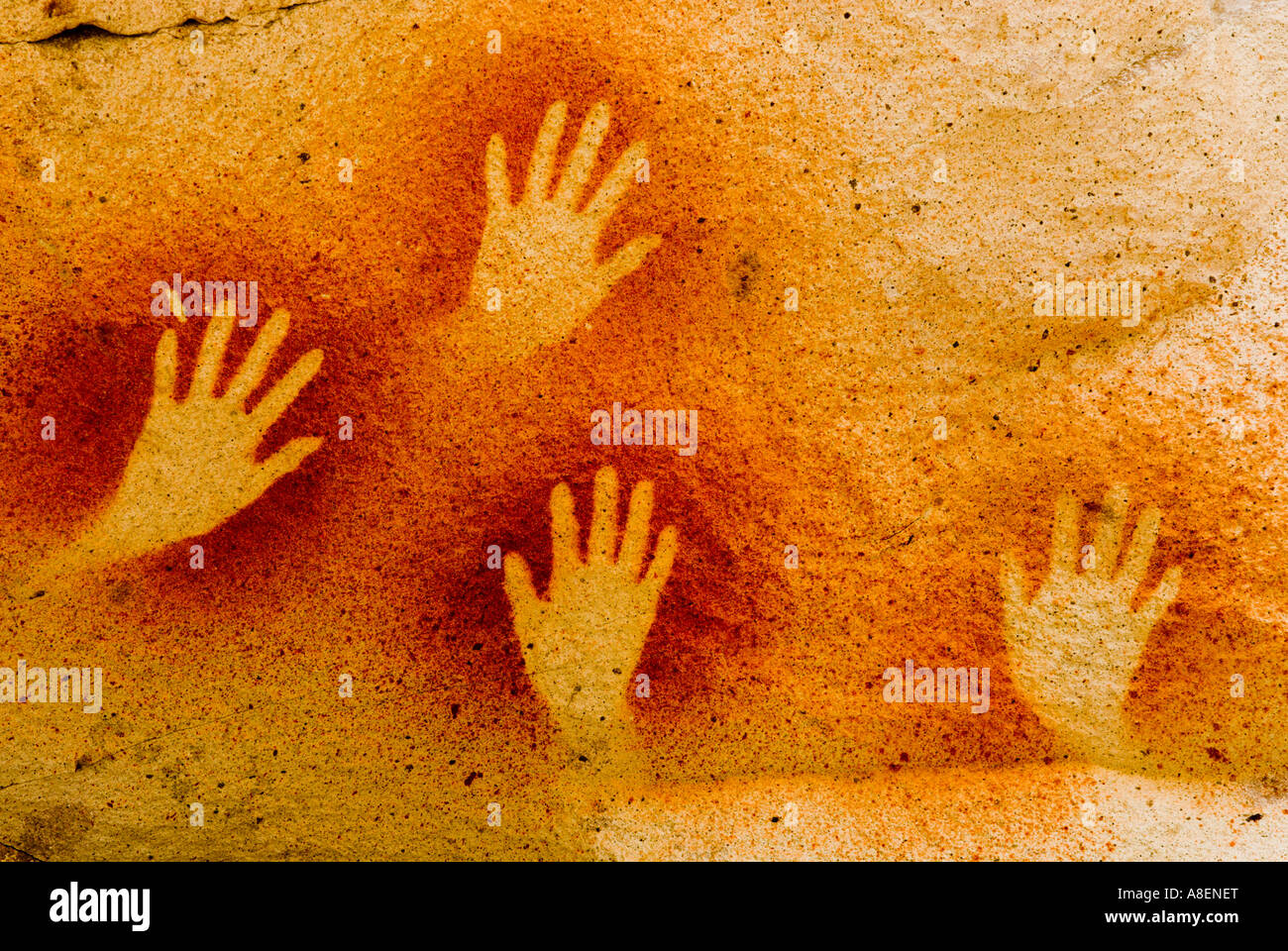 Cueva de las Manos del Rio Pinturas, Cave of the Hands, Patagonia ...
