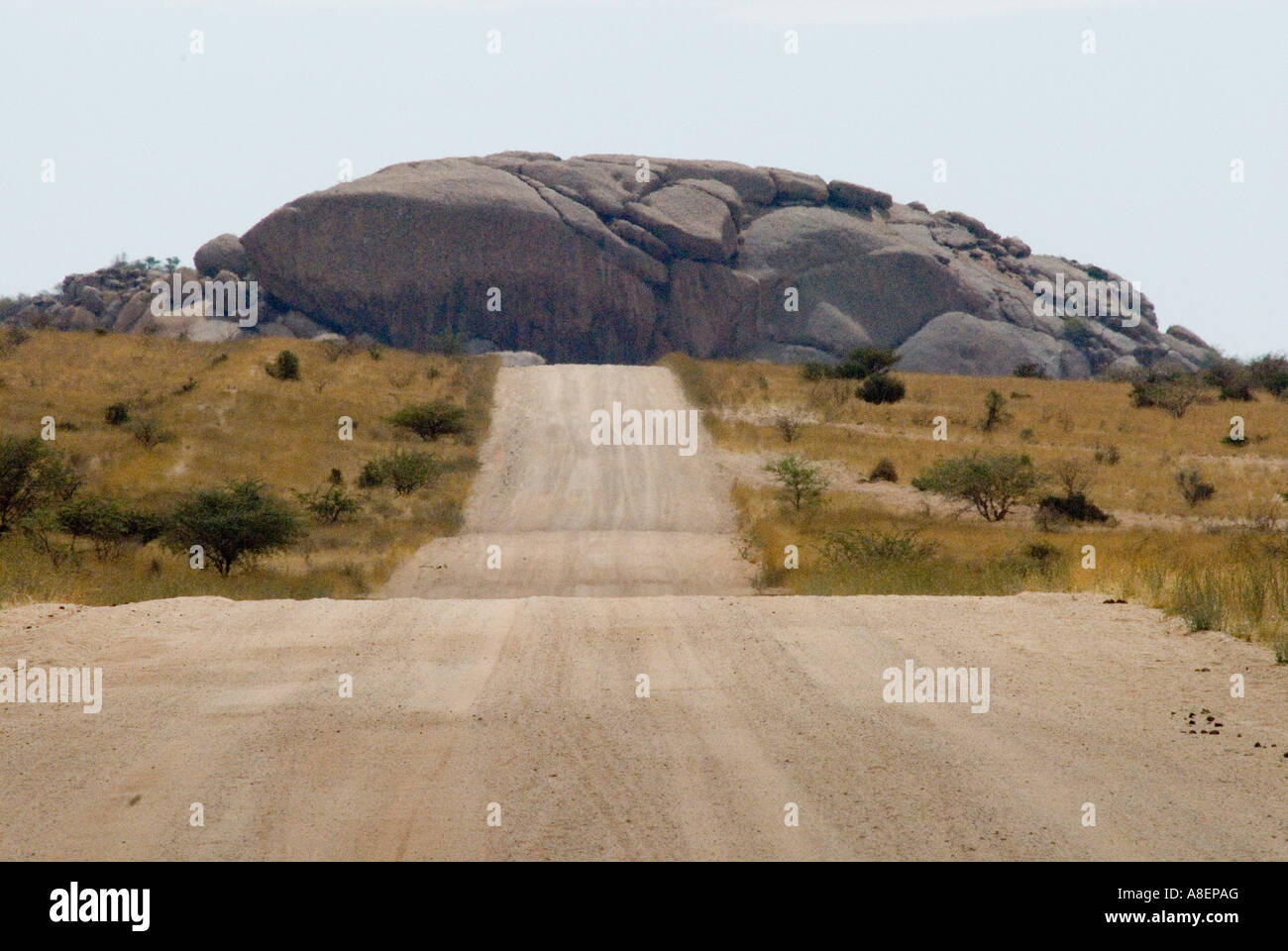 road namibia africa Stock Photo - Alamy
