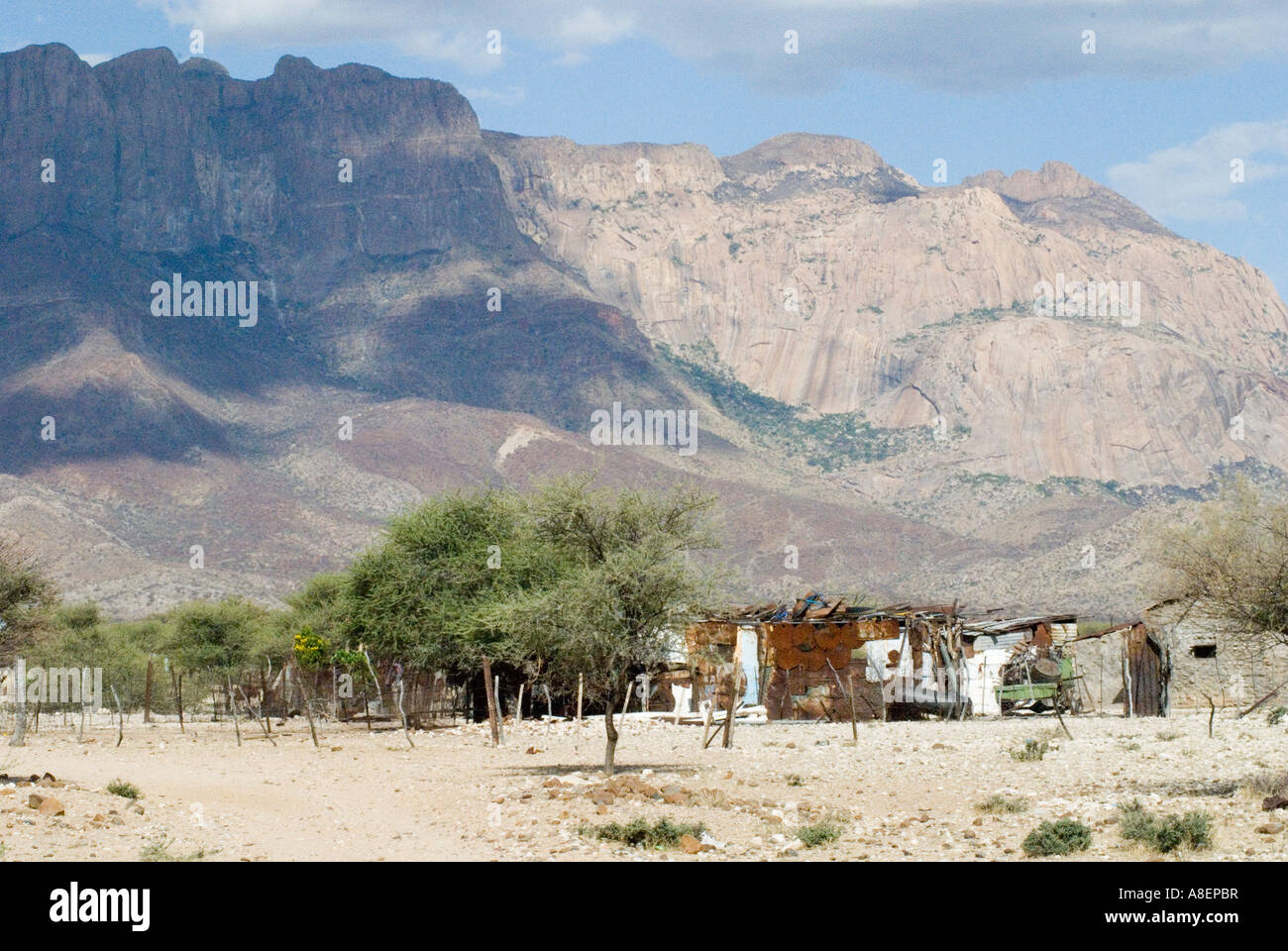 tin shacks Namibia Africa Stock Photo - Alamy