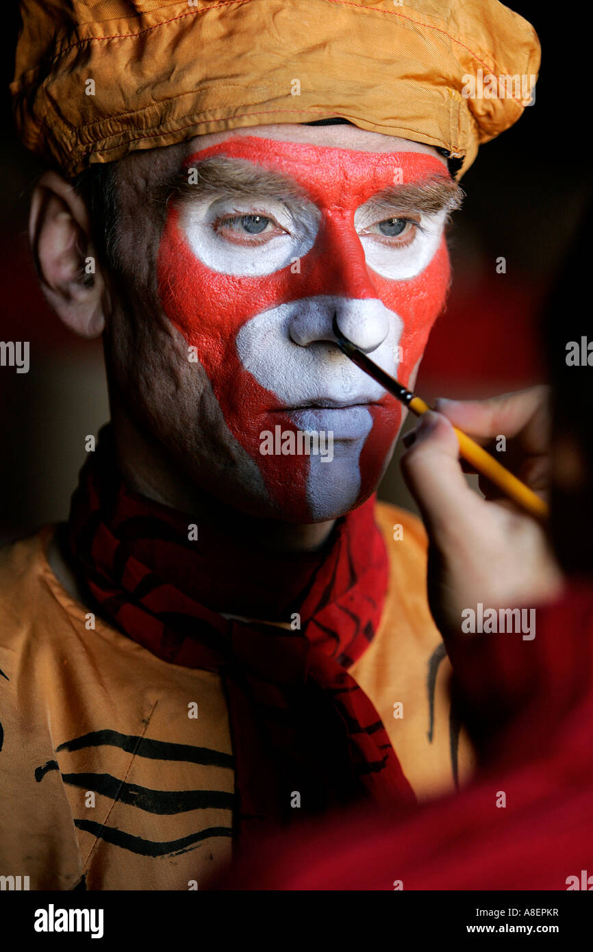 actor mime comedian mask Stock Photo - Alamy