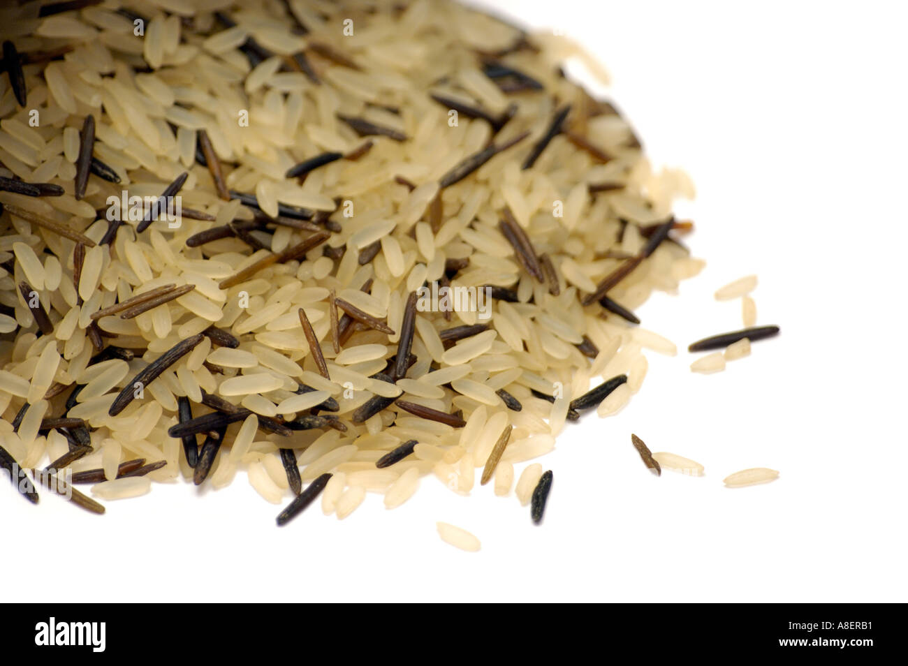 American long grain and wild rice Stock Photo - Alamy