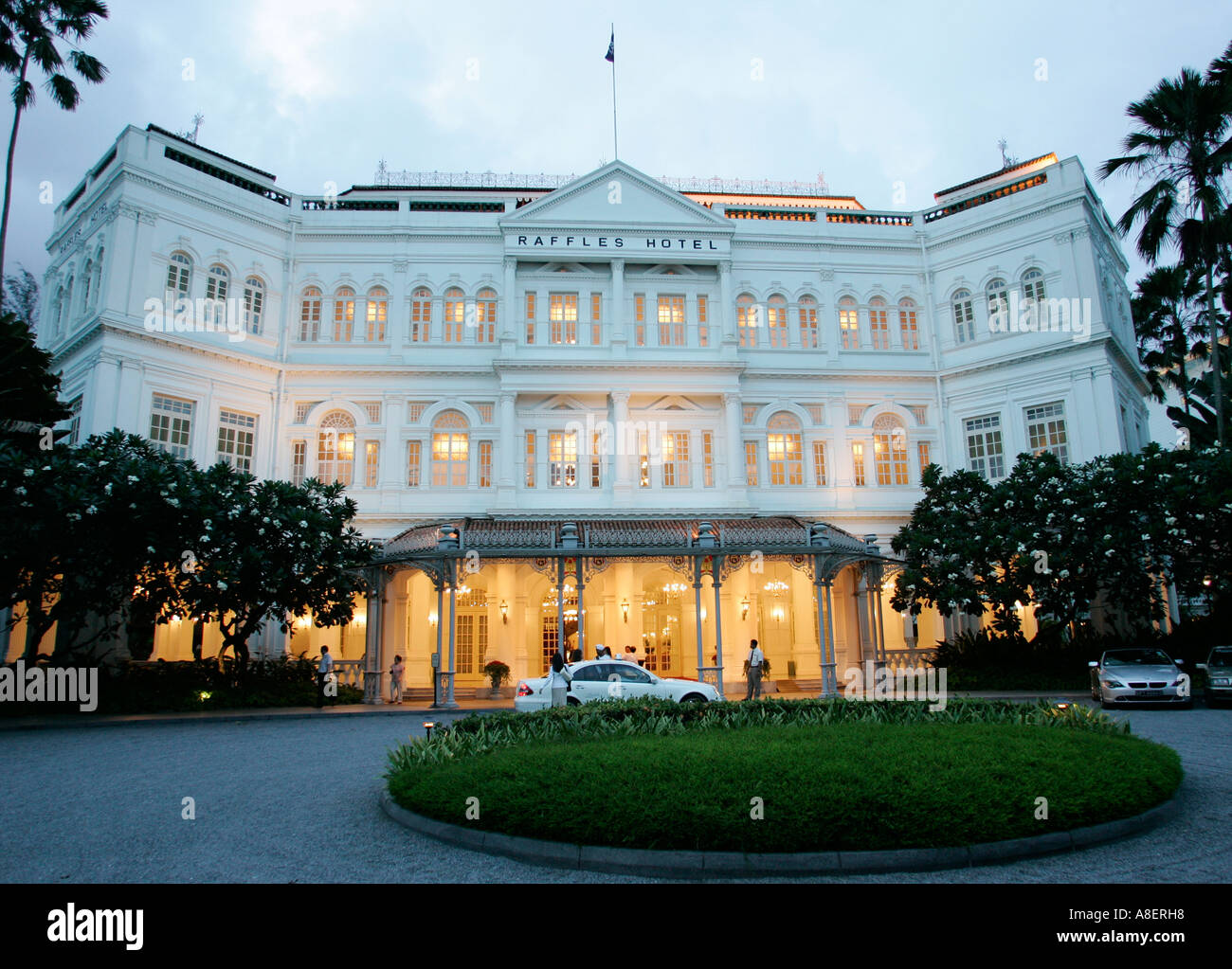 Raffles hotel early view hi-res stock photography and images - Alamy