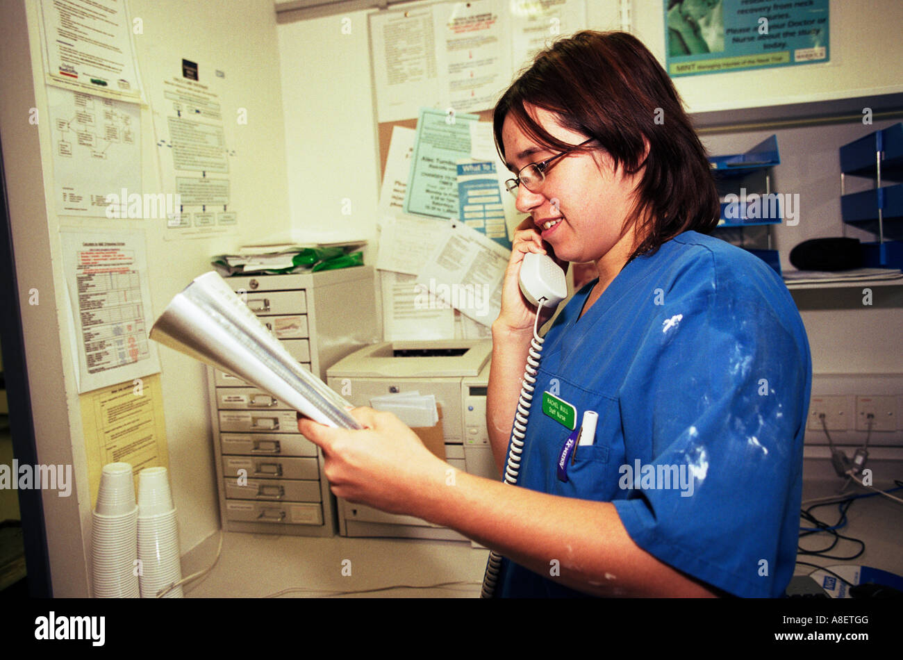 Nurse uk accident hi-res stock photography and images - Alamy