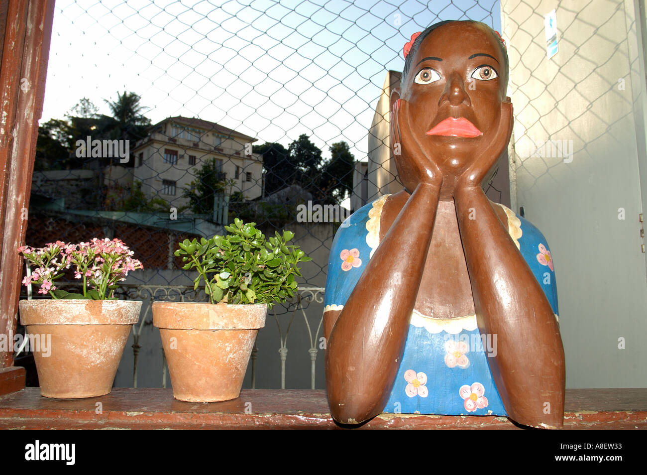 Detail of local decoration in rio de janeiro brasil Stock Photo - Alamy
