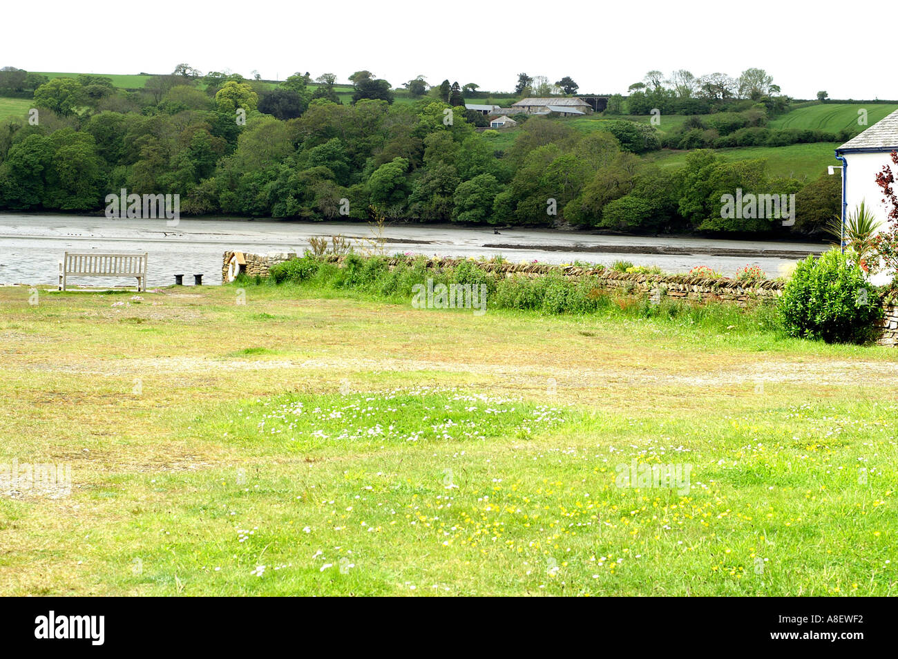 The quay at Penpol Carrick Roads Cornwall England UK Europe Stock Photo ...