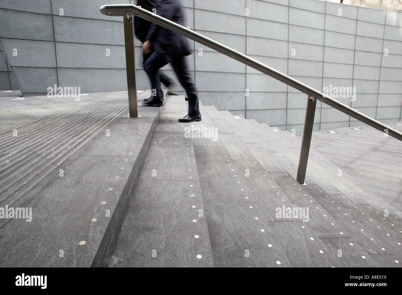 Business person running steps hi-res stock photography and images - Alamy