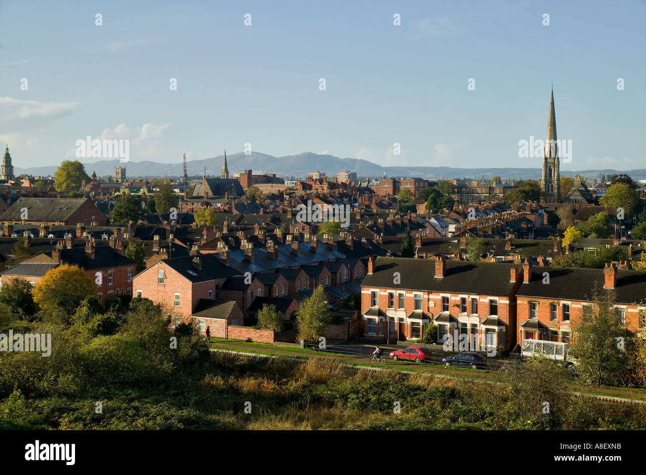 Malvern worcestershire houses hi-res stock photography and images - Alamy