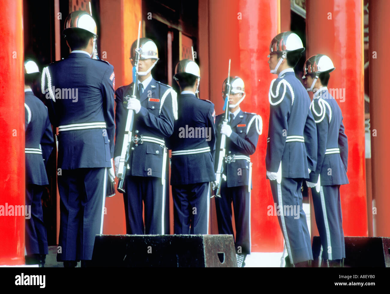 Taiwan taipei changing honor guard hi-res stock photography and images - Alamy