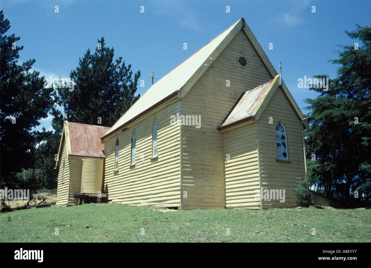 Old country church, N.S.W. Australia Stock Photo - Alamy