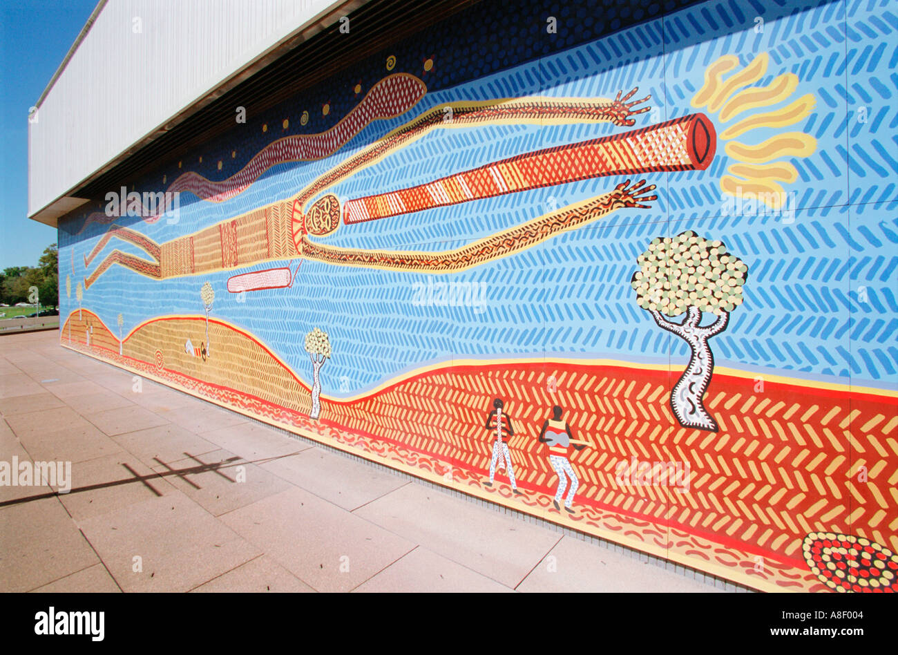 Aboriginal mural hi-res stock photography and images - Alamy