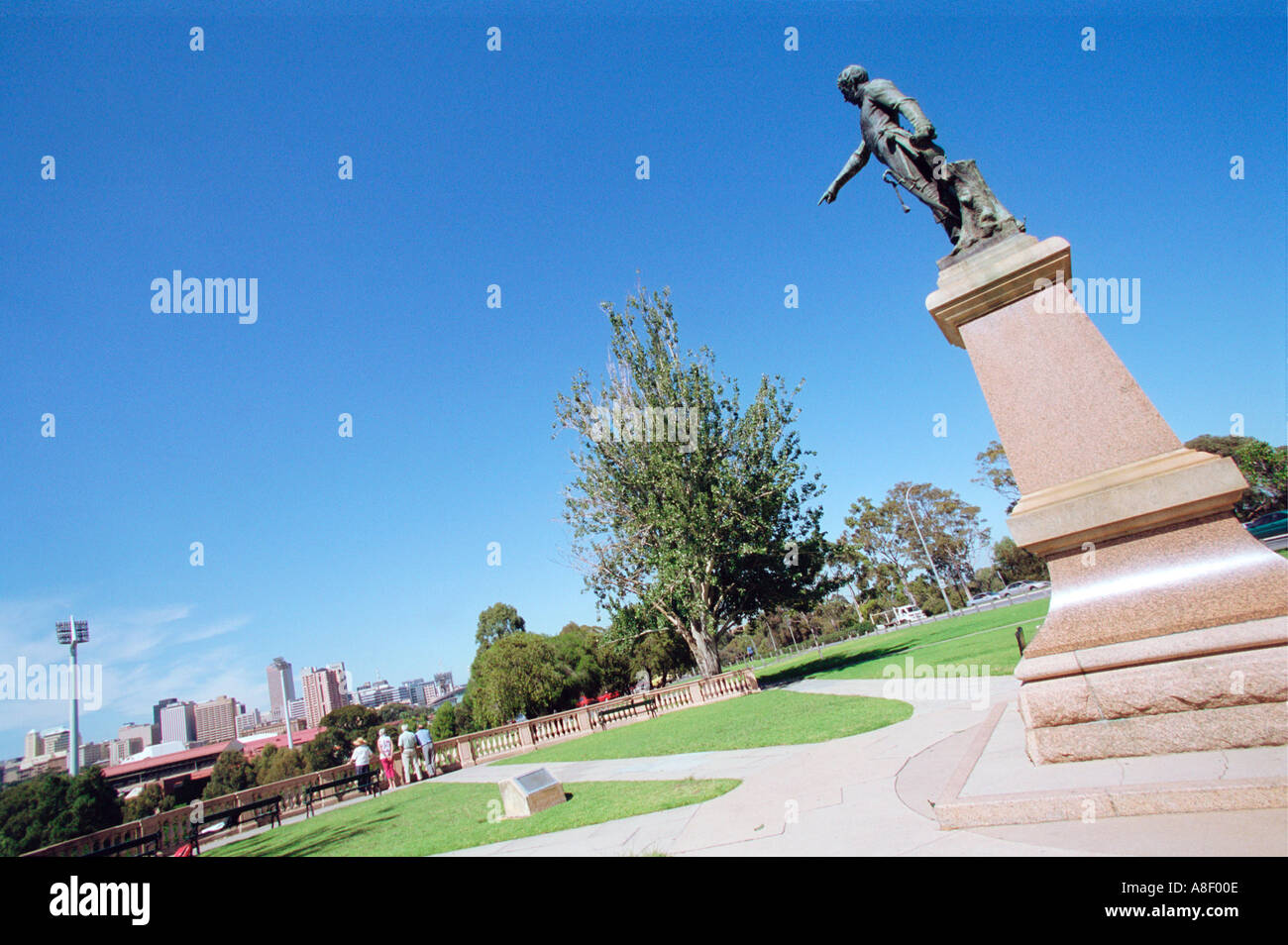 Colonel William Light Stock Photo - Alamy